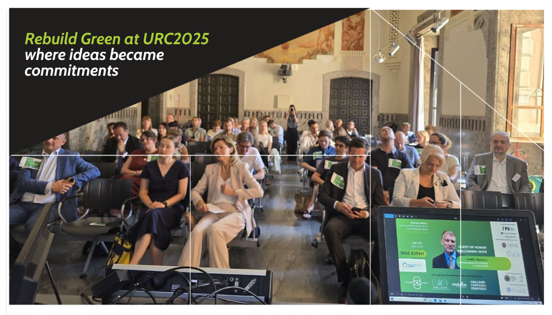 Rebuild Green 2030 at URC2025: where ideas became commitments ...